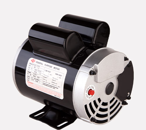 Air Compressor Motors, Single Phase ODP_EMZ Industries, Inc.
